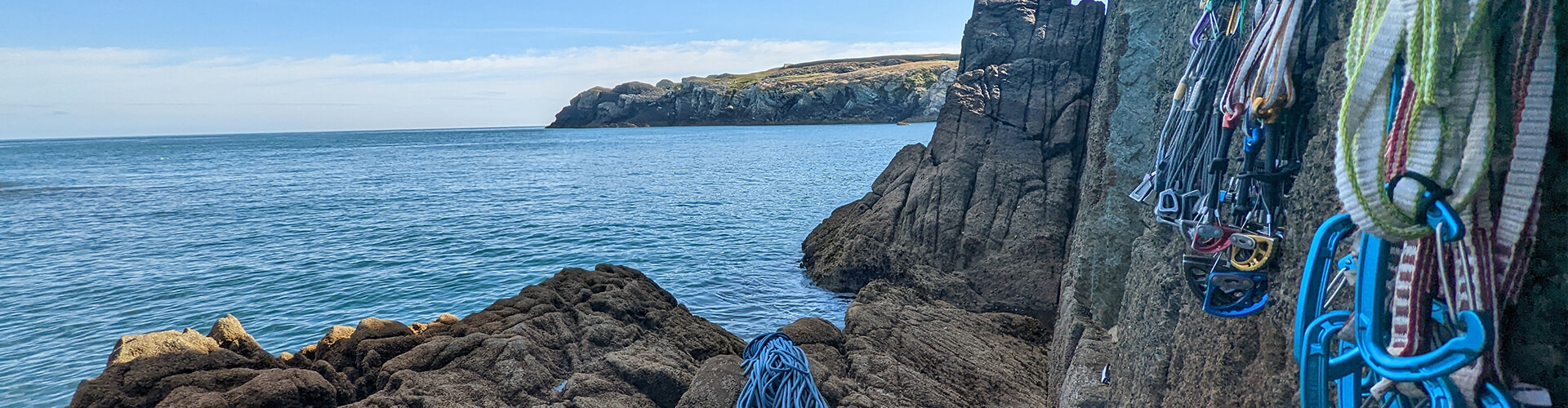 Sea Cliff Climbing Courses in Snowdonia, North Wales